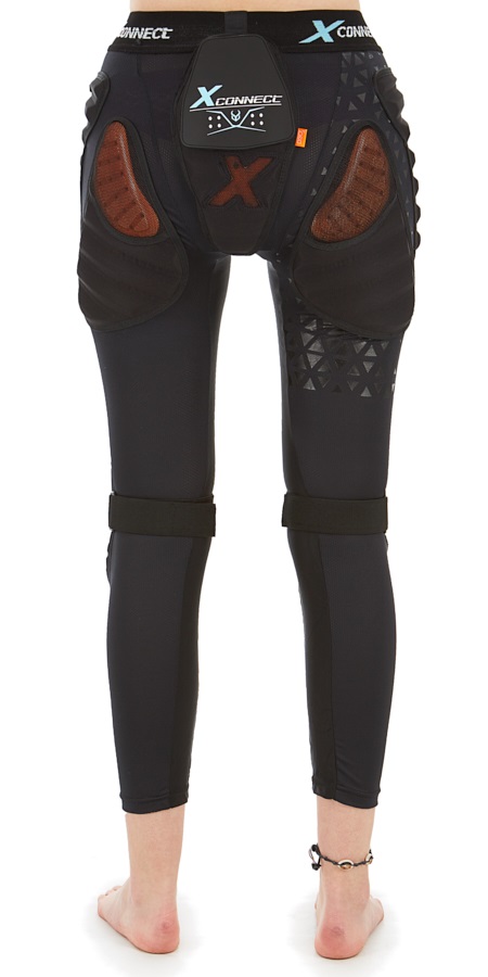 Demon Flex Force X D3O V2 Women's Ski/Snowboard Impact Pants, L Black