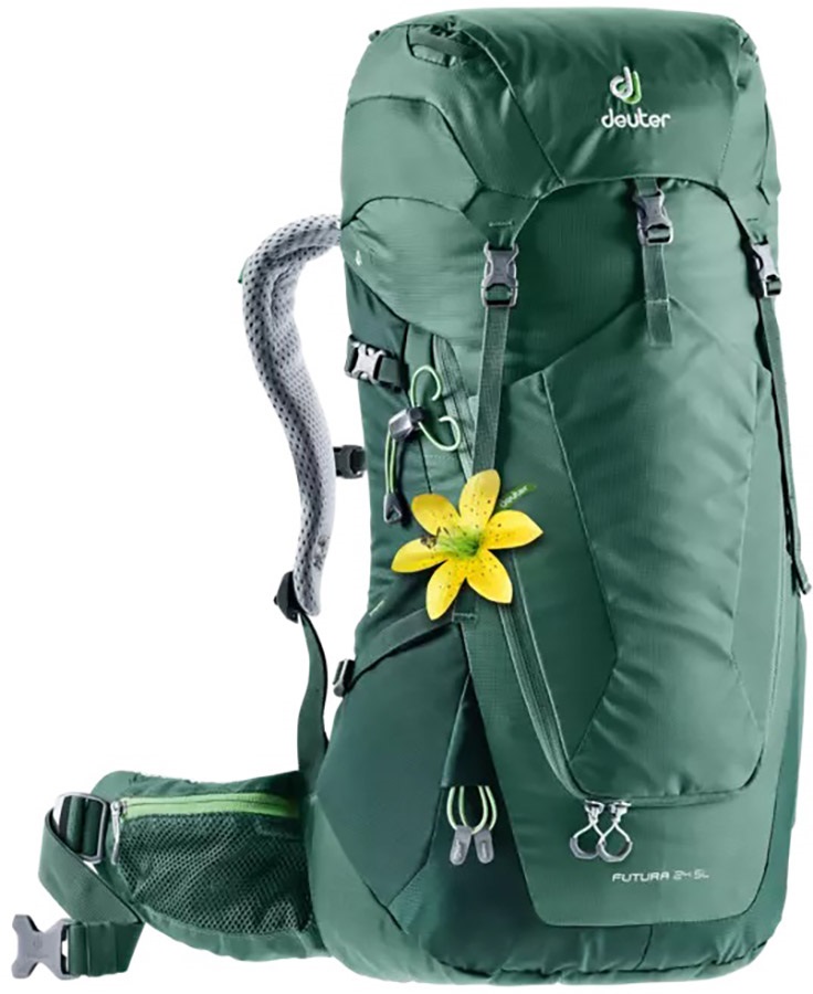 Deuter Futura 24 SL Women's Hiking Day/Backpack, 24L Seagreen/Forest