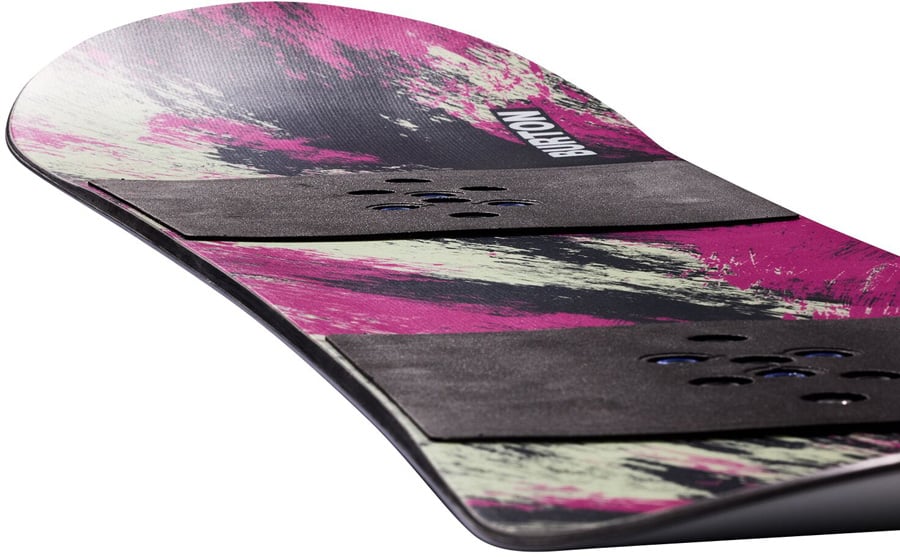 Burton Grom Purple Kid's Hybrid Camber Snowboard 2023