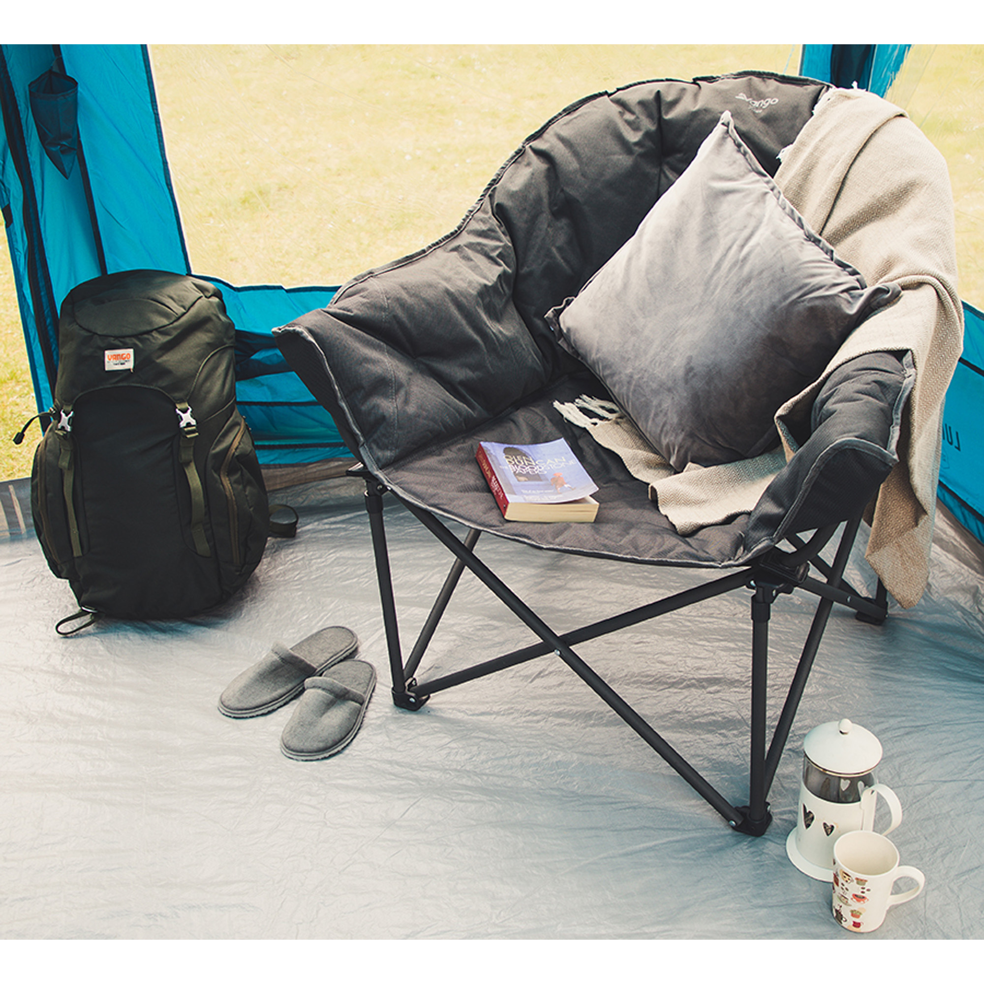 Vango Titan 2 Oversized Padded Folding Camp Chair | Absolute-Snow