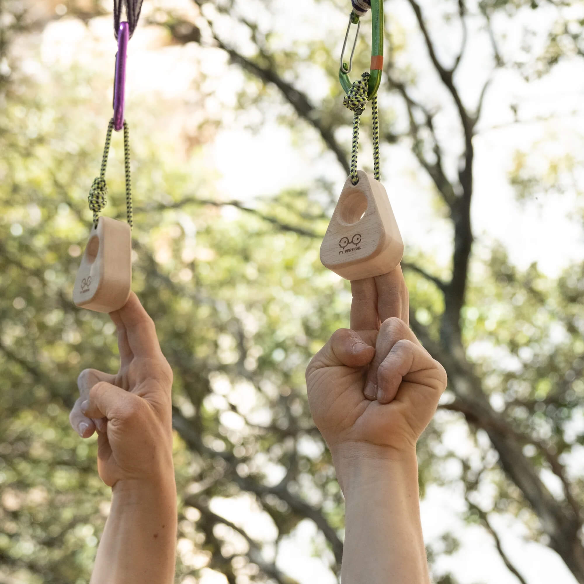 Prep Fingerboards Raw Hanger Climbing Trainer - European Oak ...