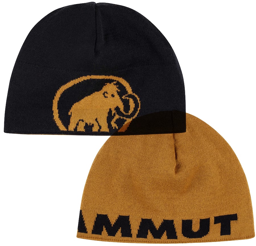 Mammut Logo Beanie Reversible Wool Hat | Absolute-Snow