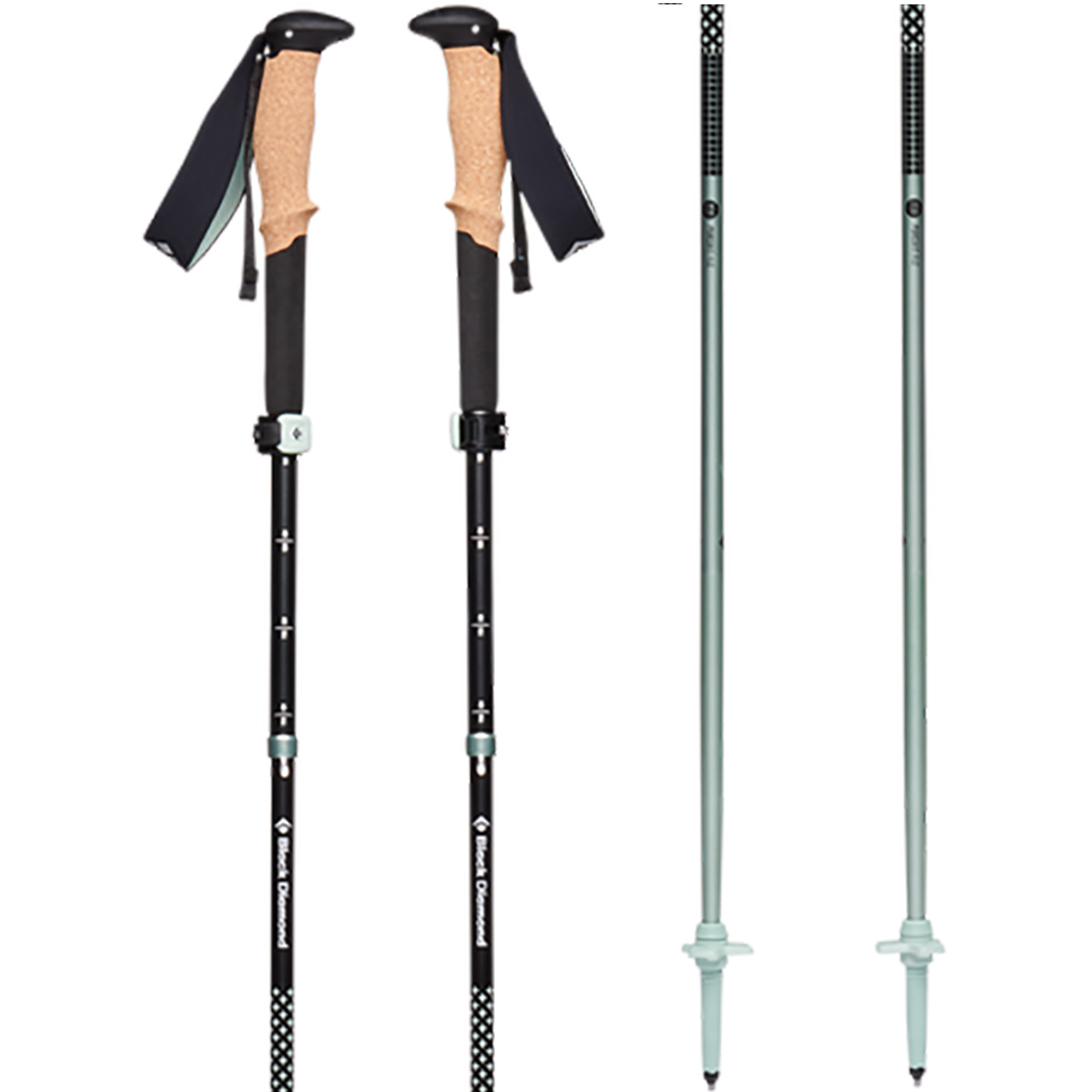 Black Diamond Pursuit FLZ Folding Trekking Poles | Absolute-Snow
