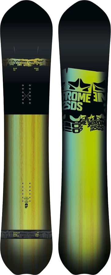 Rome Blur Hybrid Camber Snowboard 2020 | Absolute-Snow