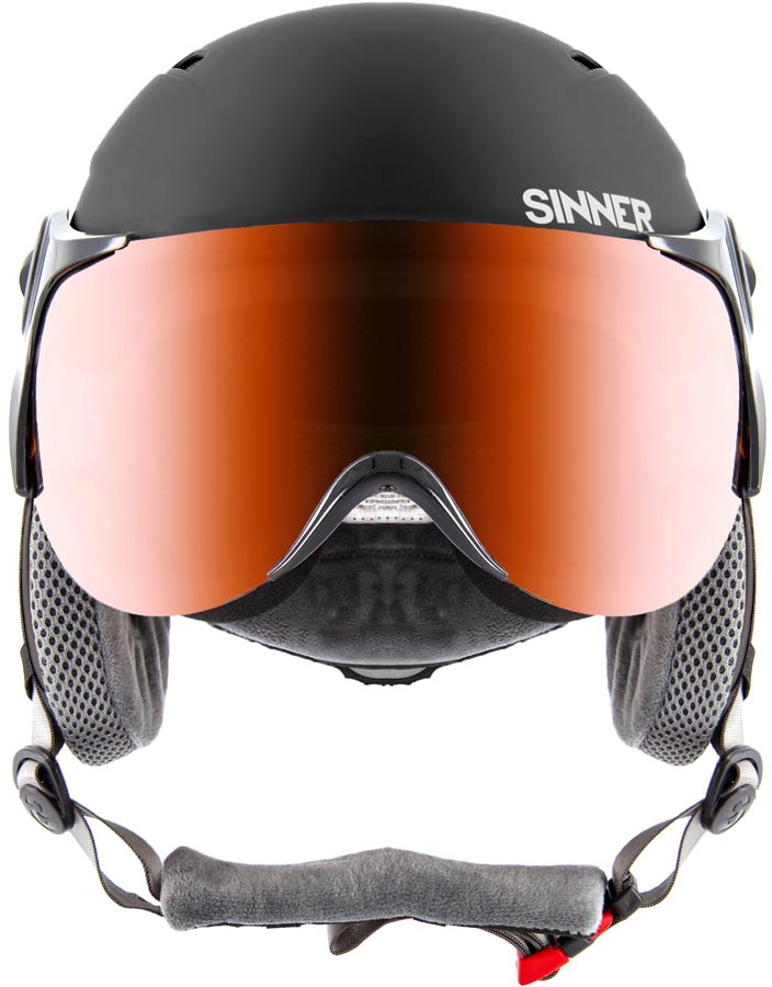 Sinner Typhoon Visor Ski/Snowboard Helmet | Absolute-Snow