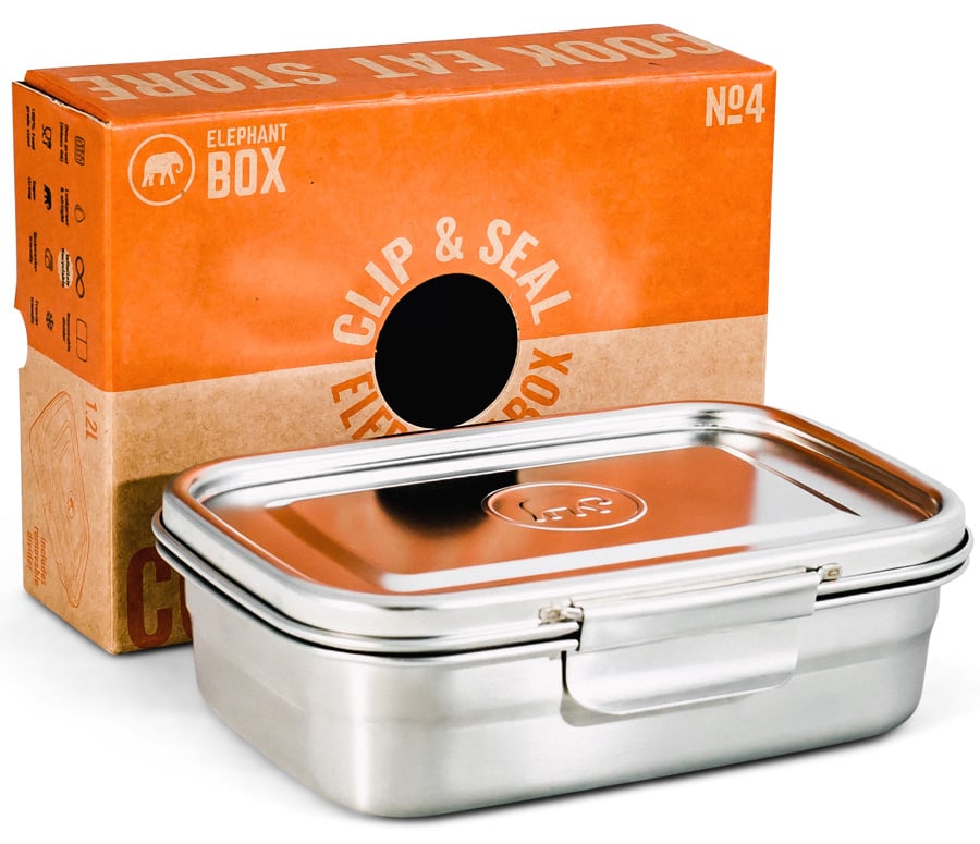 Elephant Box Clip & Seal Lunchbox No.4 Food Container