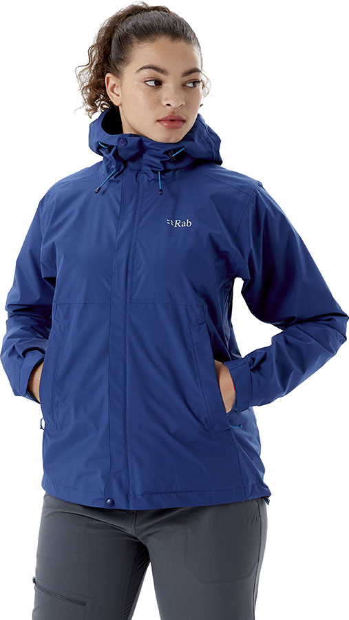Rab Downpour Eco Women's Waterproof Jacket | Absolute-Snow