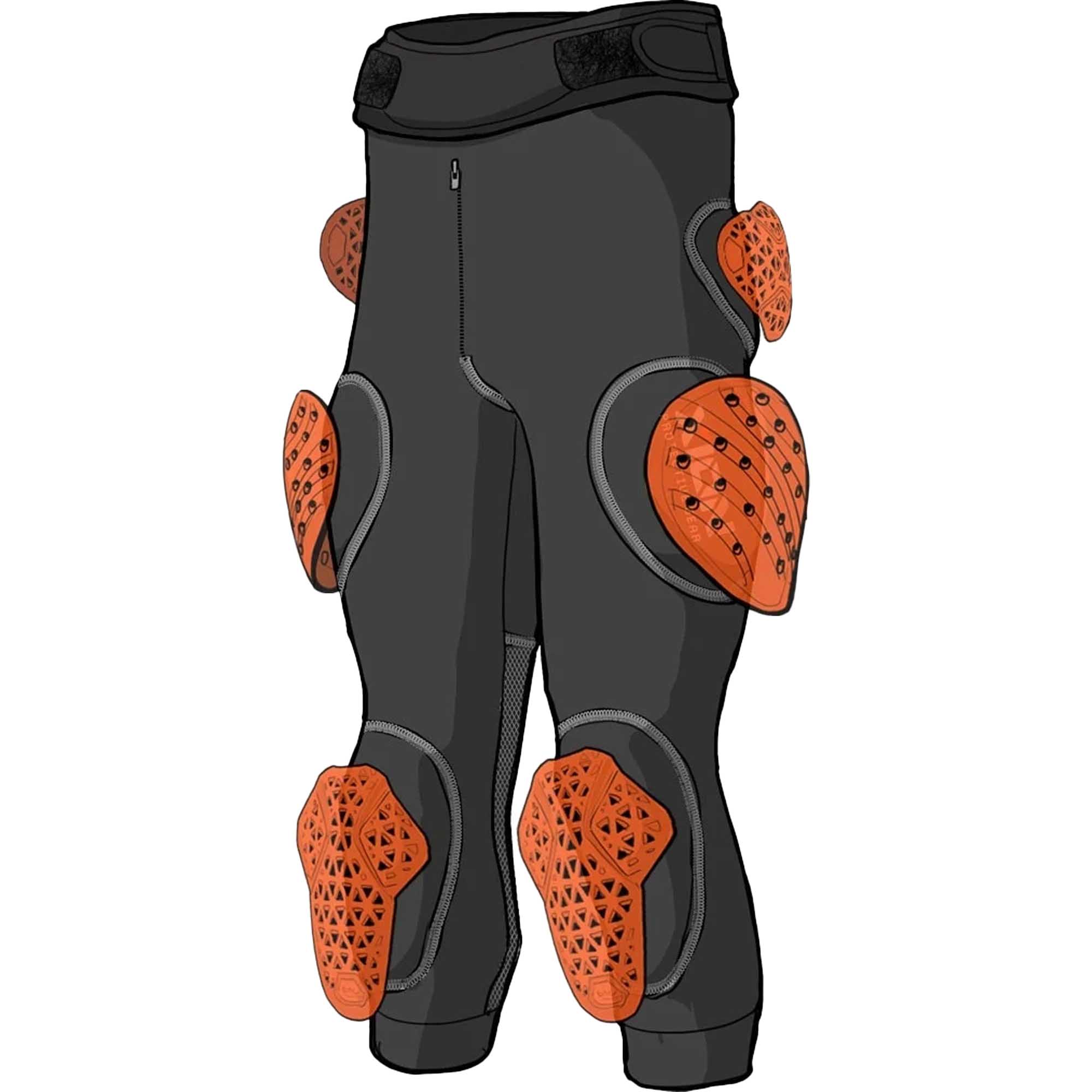 Xion Bermuda Freeride-Evo D3O 3/4 Length Impact Crash Pants