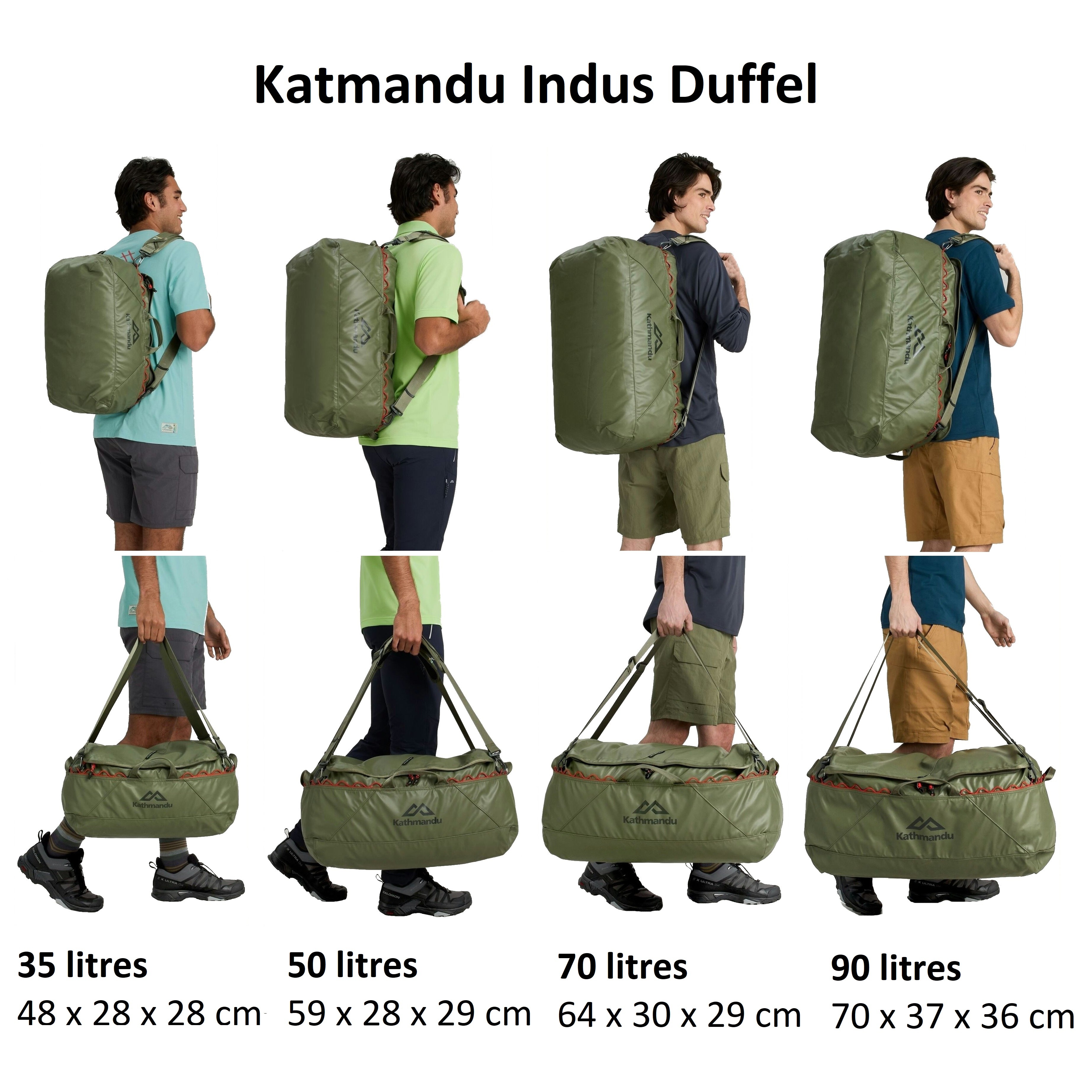 Kathmandu Indus 35 Litres Waterproof Duffel Bag | Absolute-Snow