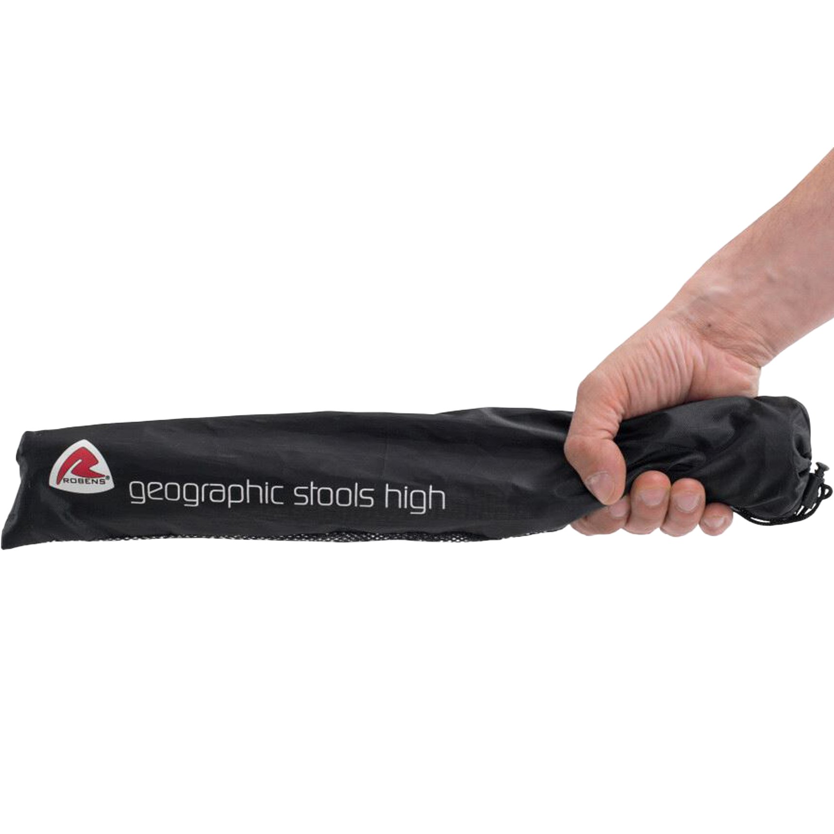 Robens Geographic High Silver Grey Ultralight Camp Stool