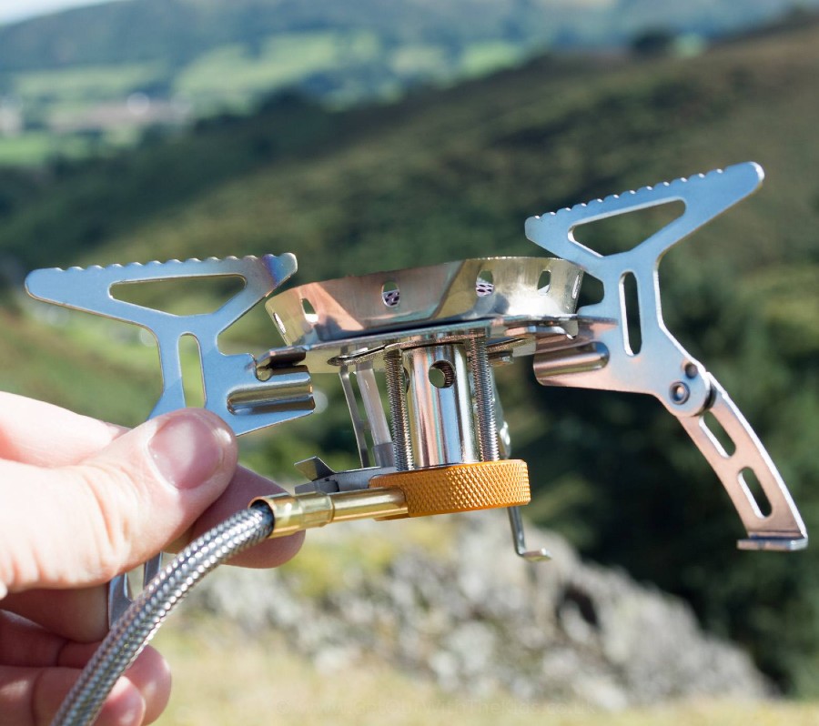 Vango Folding Stove With Windshield & Piezo Igniter