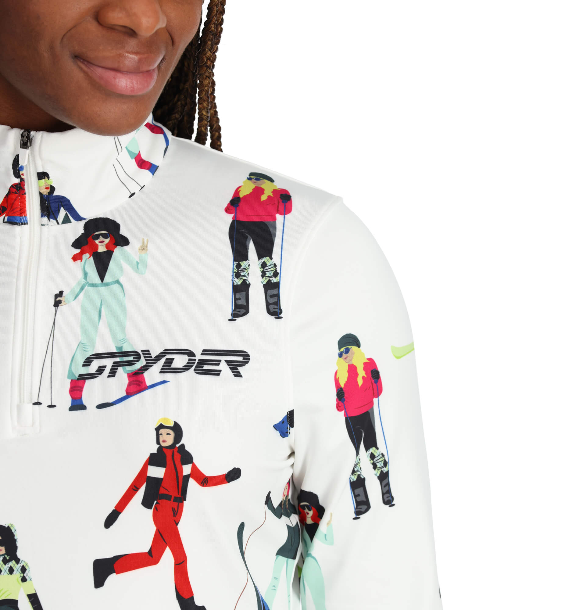 Spyder March Half Zip Women's Midlayer Top | Absolute-Snow