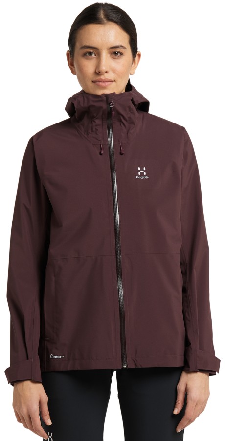 Haglofs Aria Proof Women's Waterproof Hooded Jacket