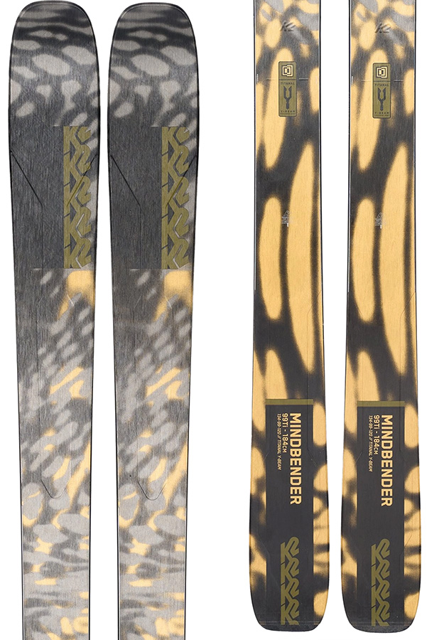 K2 Mindbender 99TI Skis 2023 | Absolute-Snow
