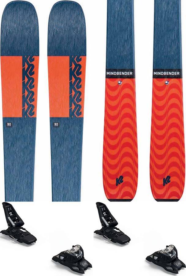 K2 Mindbender 90C Skis 2021 | Absolute-Snow