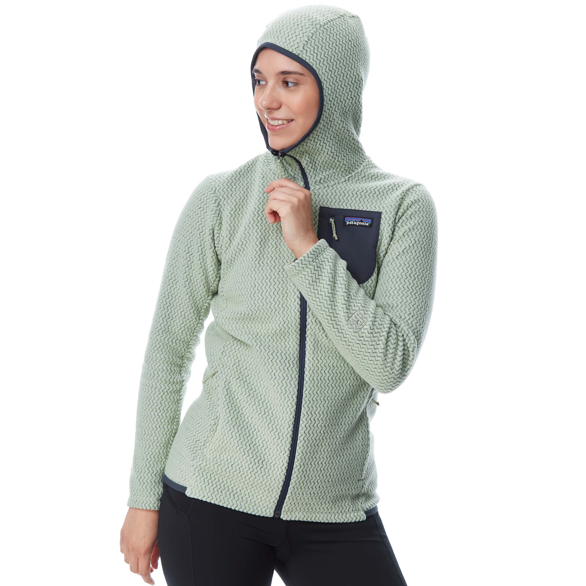 Patagonia R1 Air Full-Zip Women's Hooded Fleece | Absolute-Snow